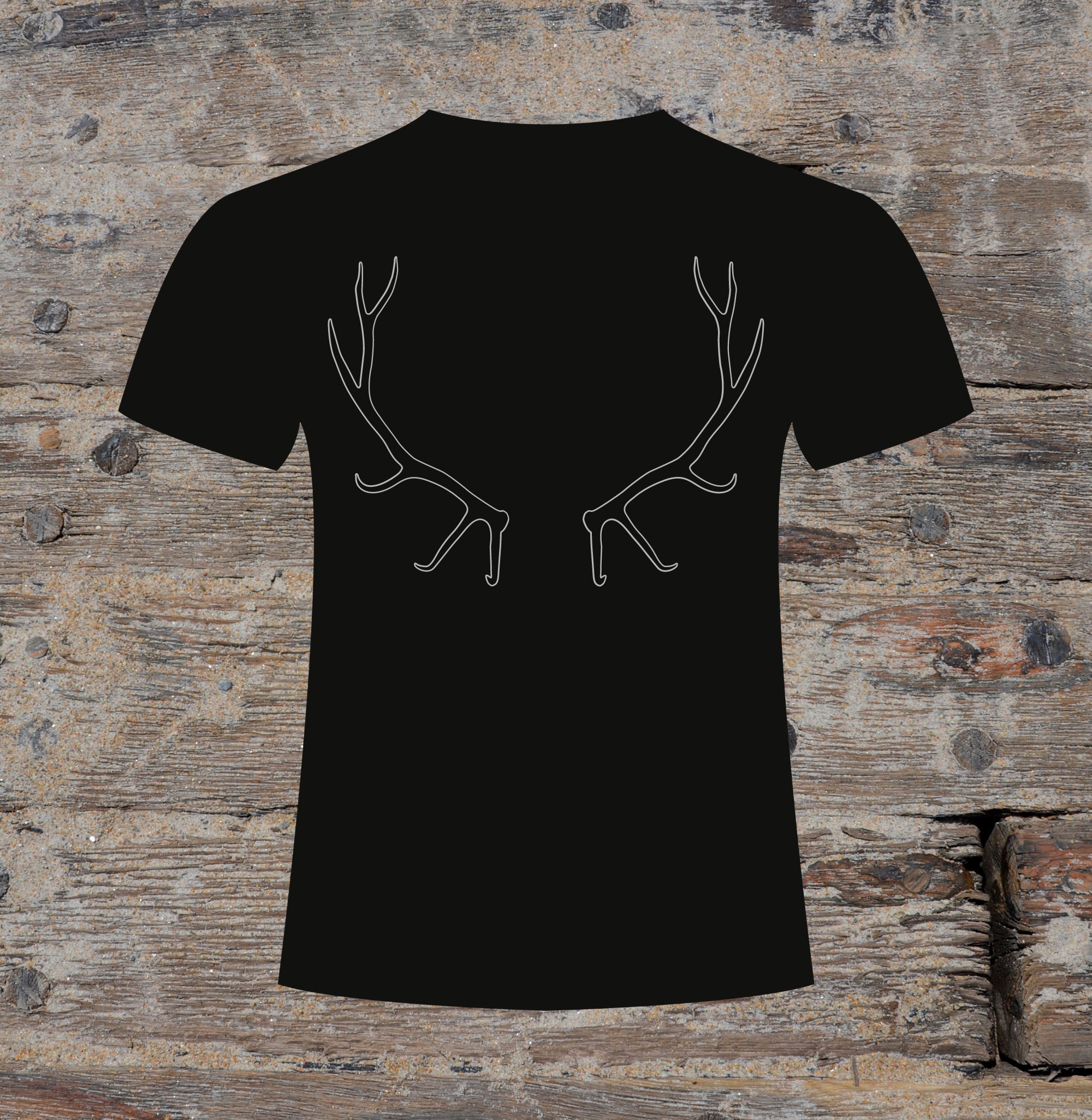 Elk Antler Outline Hunting SVG JPG PNG - Etsy