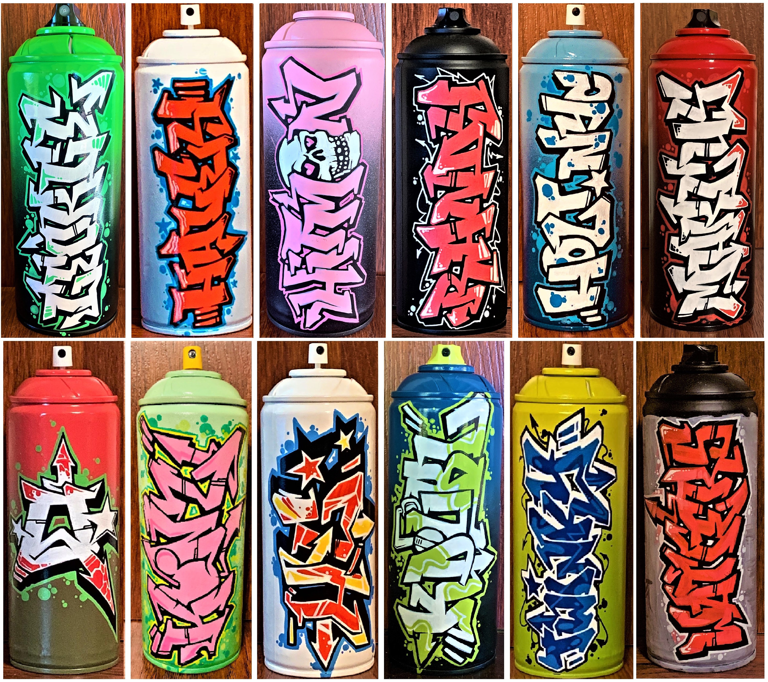 Spray Graffiti Name Catalina
