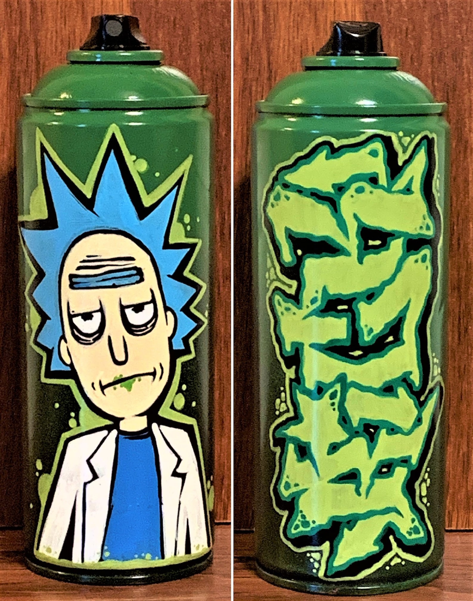 Custom Graffiti Spray Paint Can Name Letters Lettering Character Theme ...