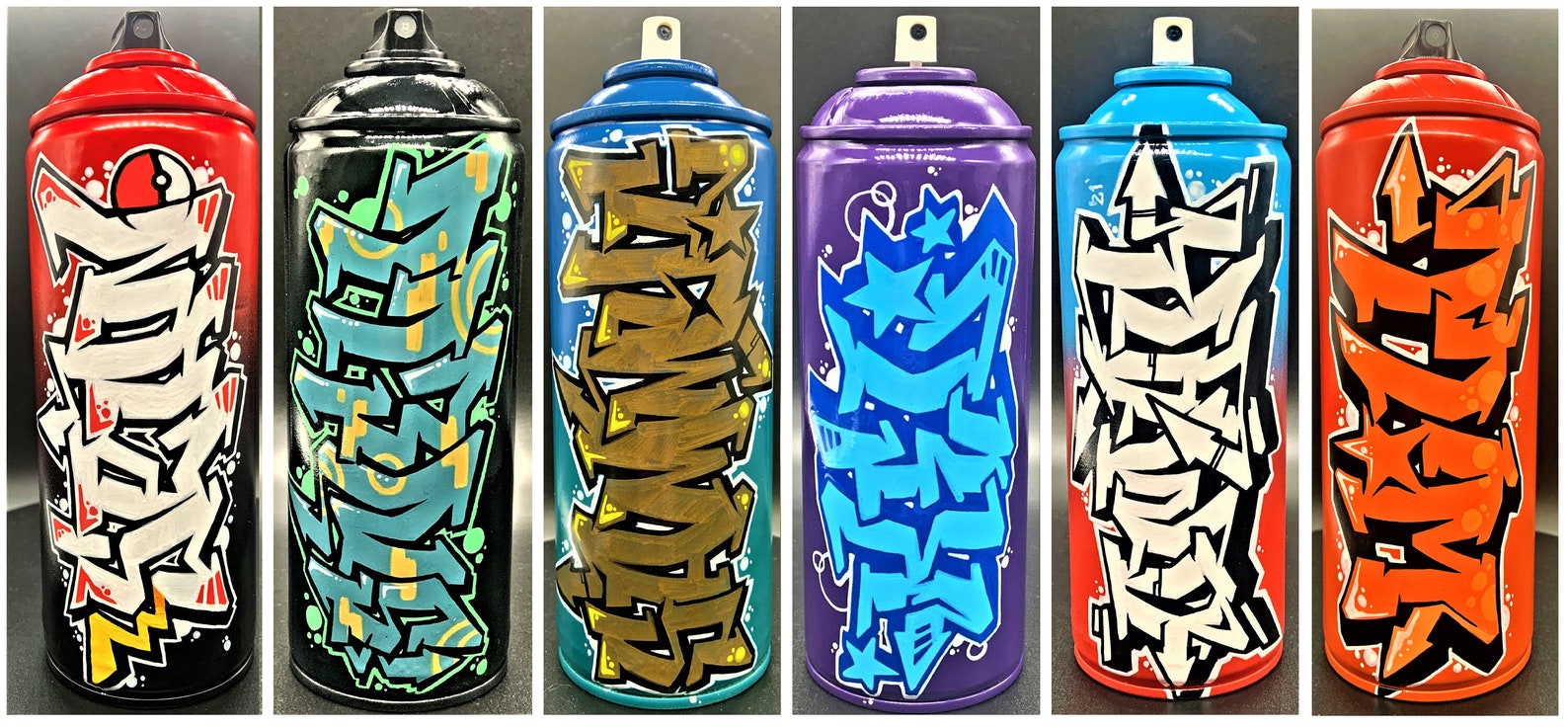 Custom Graffiti Spray Paint Can Name Letters Personalized - Etsy