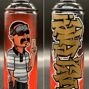 Custom Graffiti Spray Paint Can Name Letters Lettering Character Theme ...
