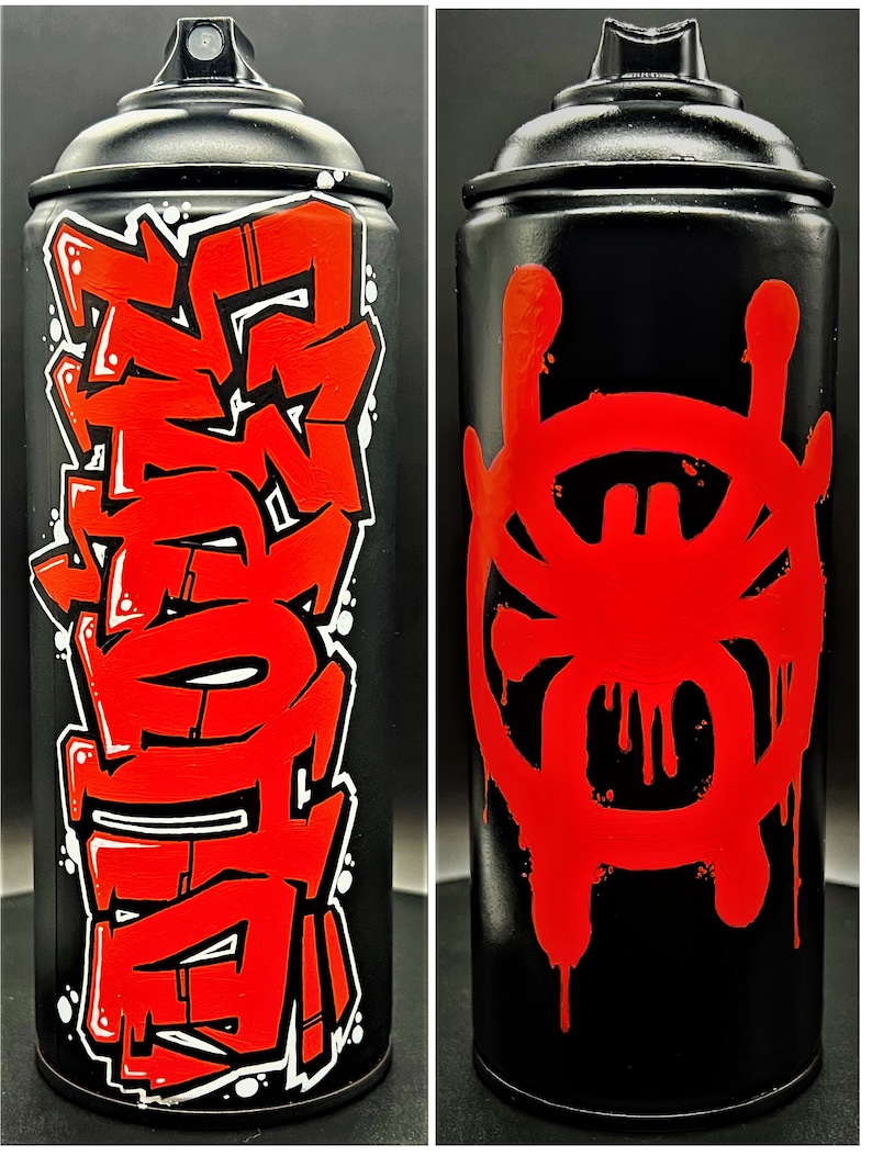 Custom Graffiti Spray Paint Can Name Letters Lettering Character Theme ...