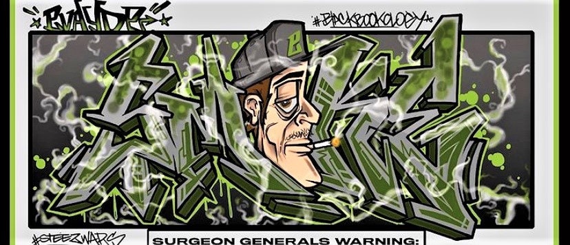 Custom Digital Graffiti Street Art With Graphics and | Etsy