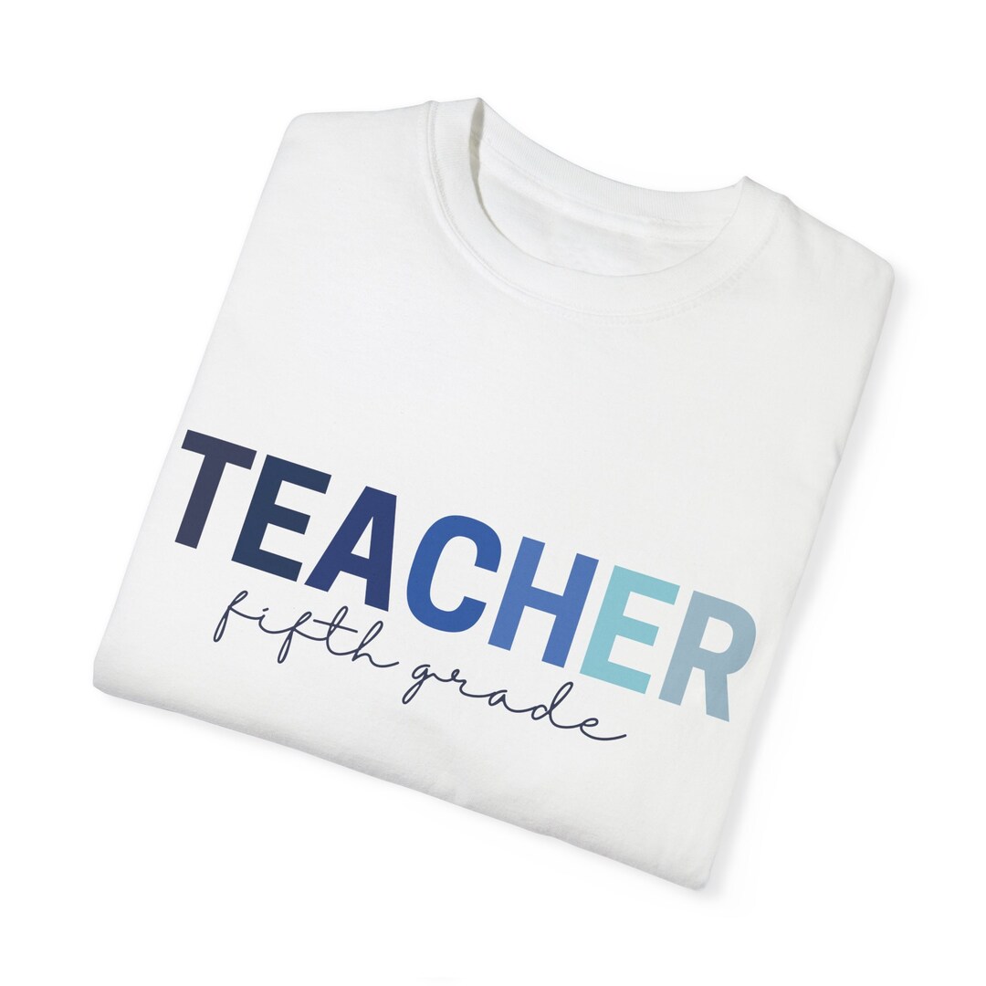 Custom Teacher Shirt Customize Grade Level School Teacher - Etsy