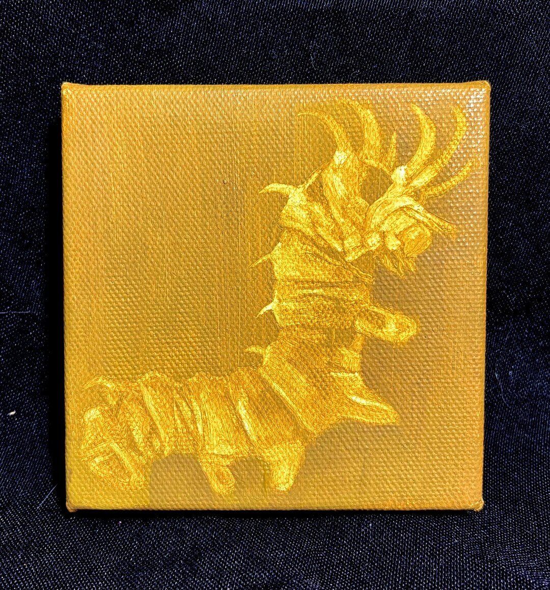Hickory Horned Devil Original Oil Painting - Etsy