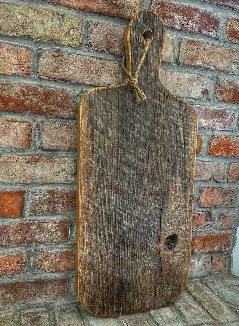 Breadboard Made From Reclaimed Barn Wood - Etsy