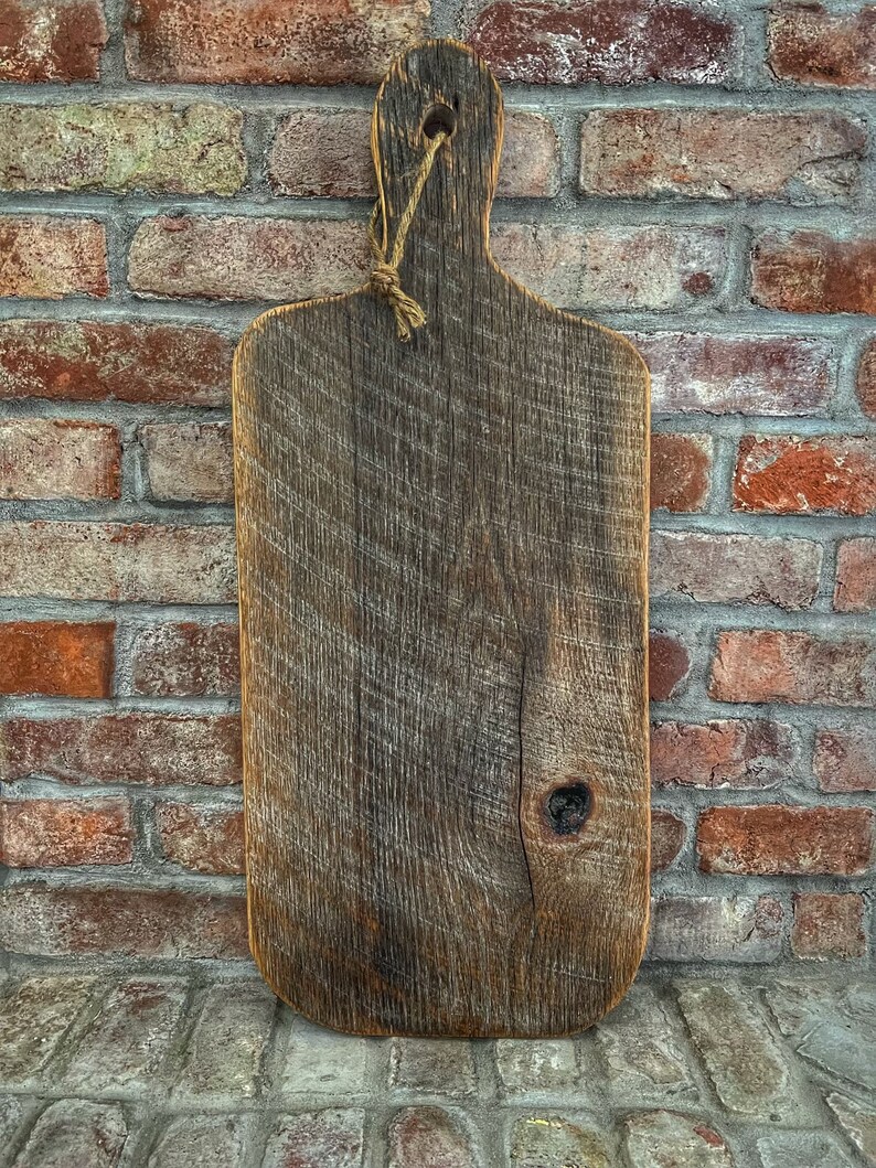 Breadboard Made From Reclaimed Barn Wood - Etsy