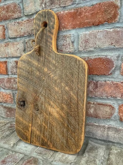 Breadboard Made From Reclaimed Barn Wood - Etsy