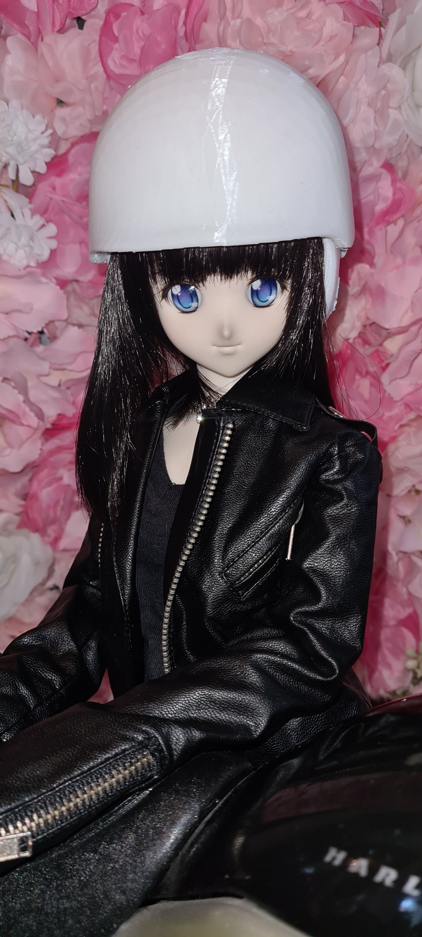 Motorcycle Jet Helmet 3D Print Kit, BJD, SD 1/3, Smartdoll, Dollfie ...