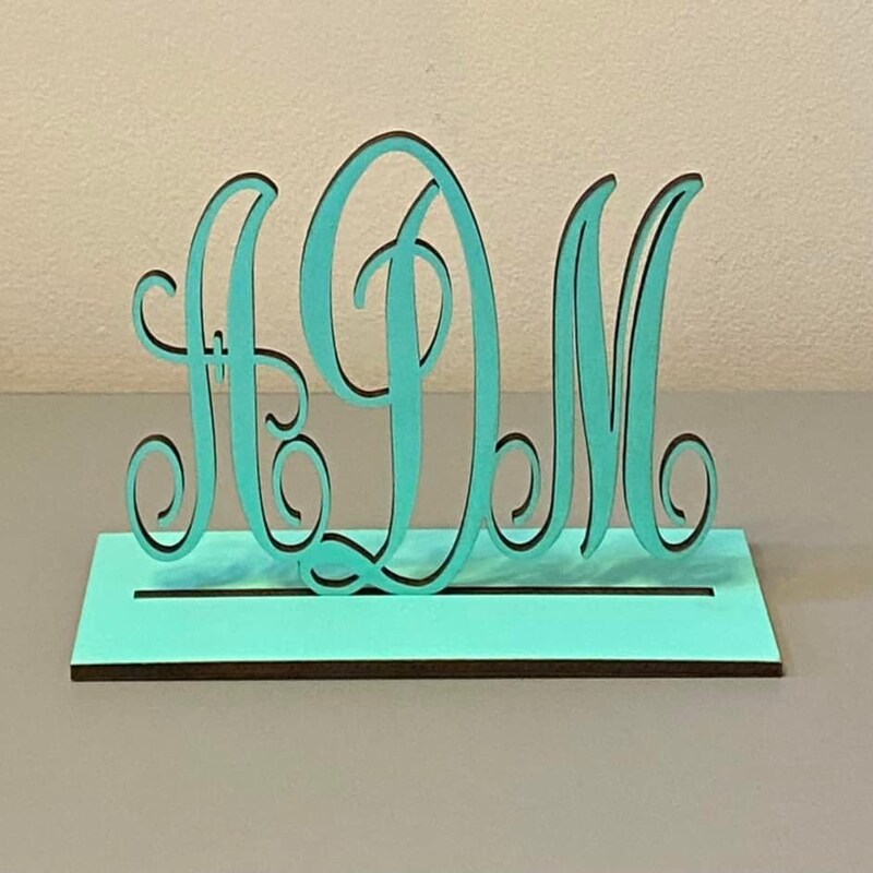 Custom Wood Monogram - Etsy