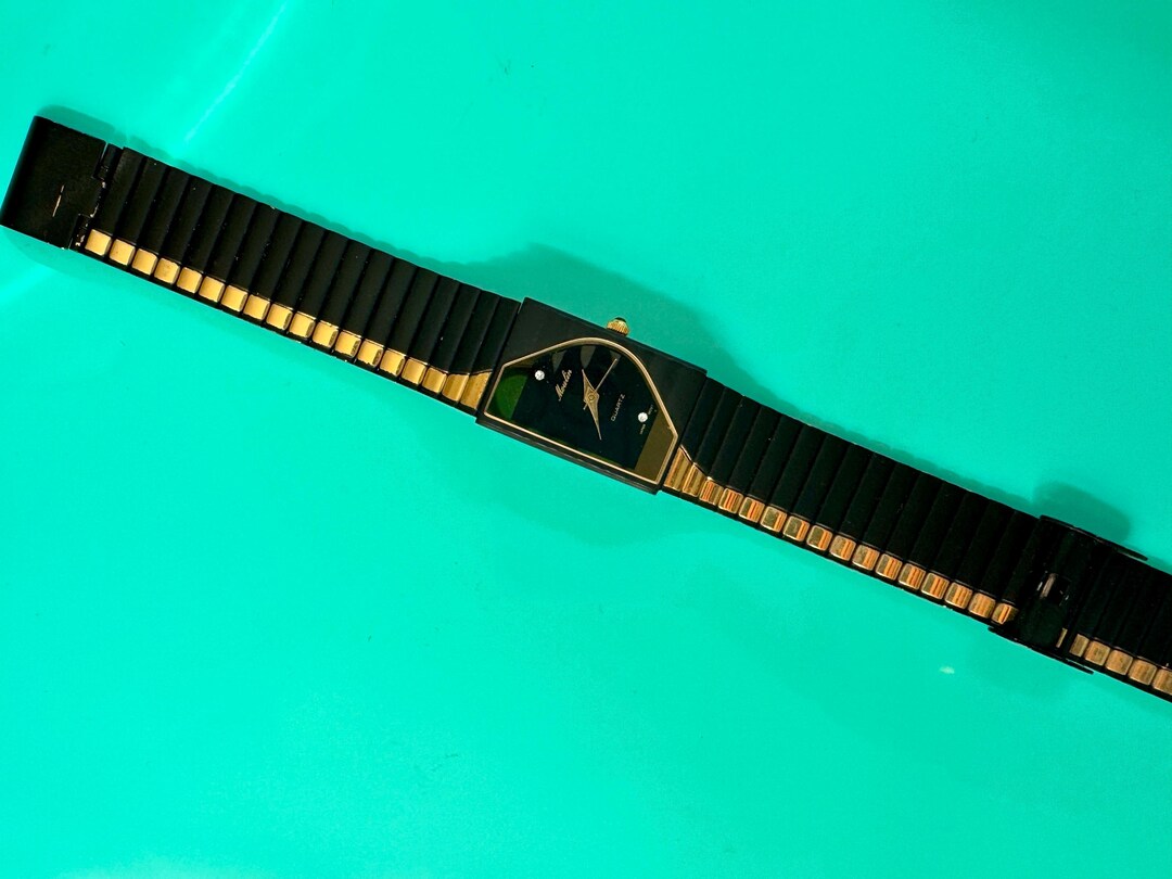 Vintage Moulin Halfmoon Shaped Watch, 1990’s - Etsy