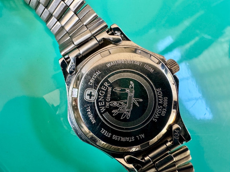 Vintage Wenger Silver Ladies Swiss Watch, 1990’s - Etsy