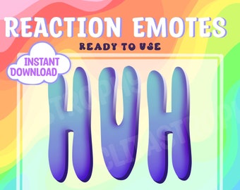 Huh Twitch Emote - Etsy