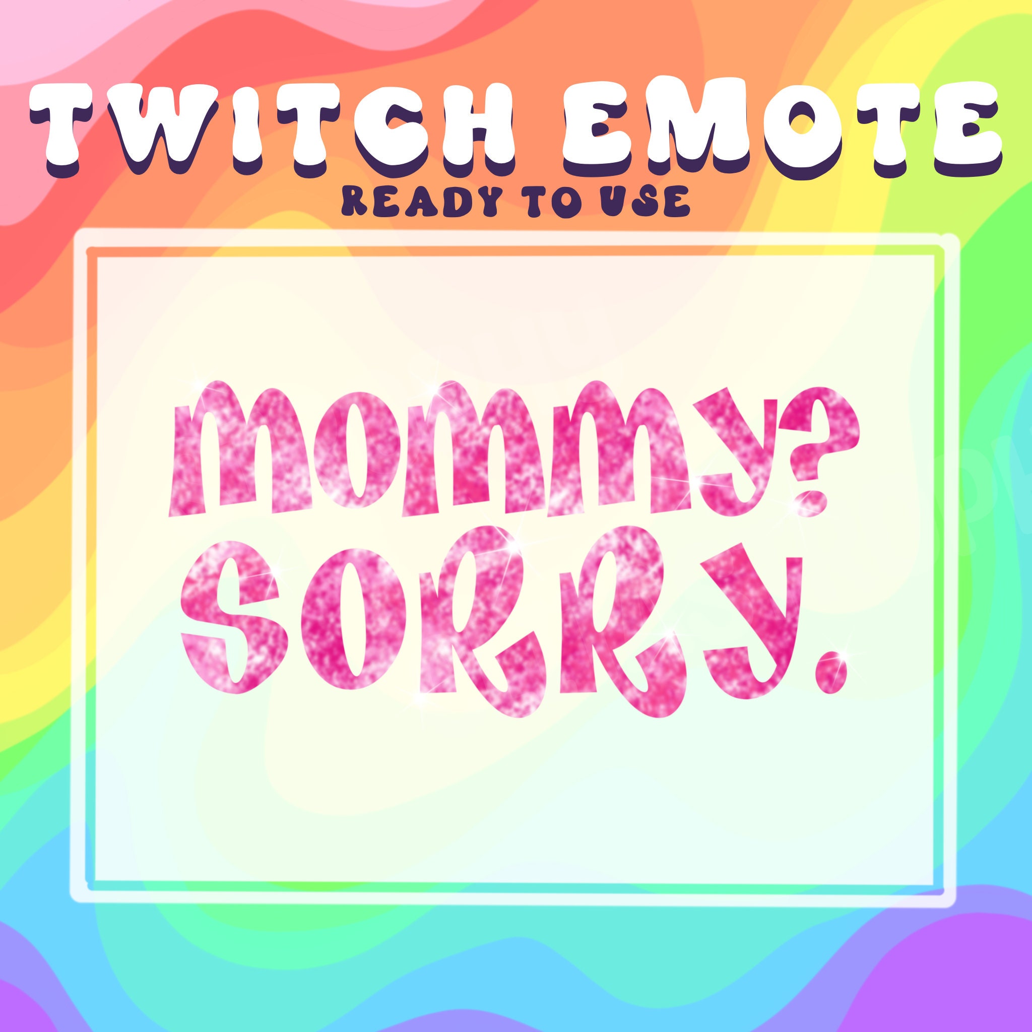 Cute Pink Emote Bundle - Reaction Emotes for Twitch - Etsy