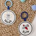 Kids Round Name Tag Bag Key Chains Boys Girls Bag Tag - Etsy