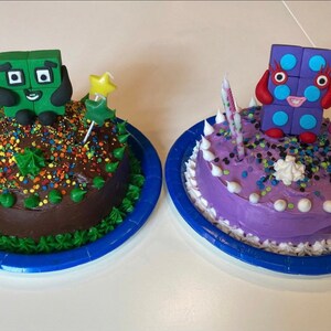 Numberblocks Edible Numberblocks Fondant Numberblocks - Etsy