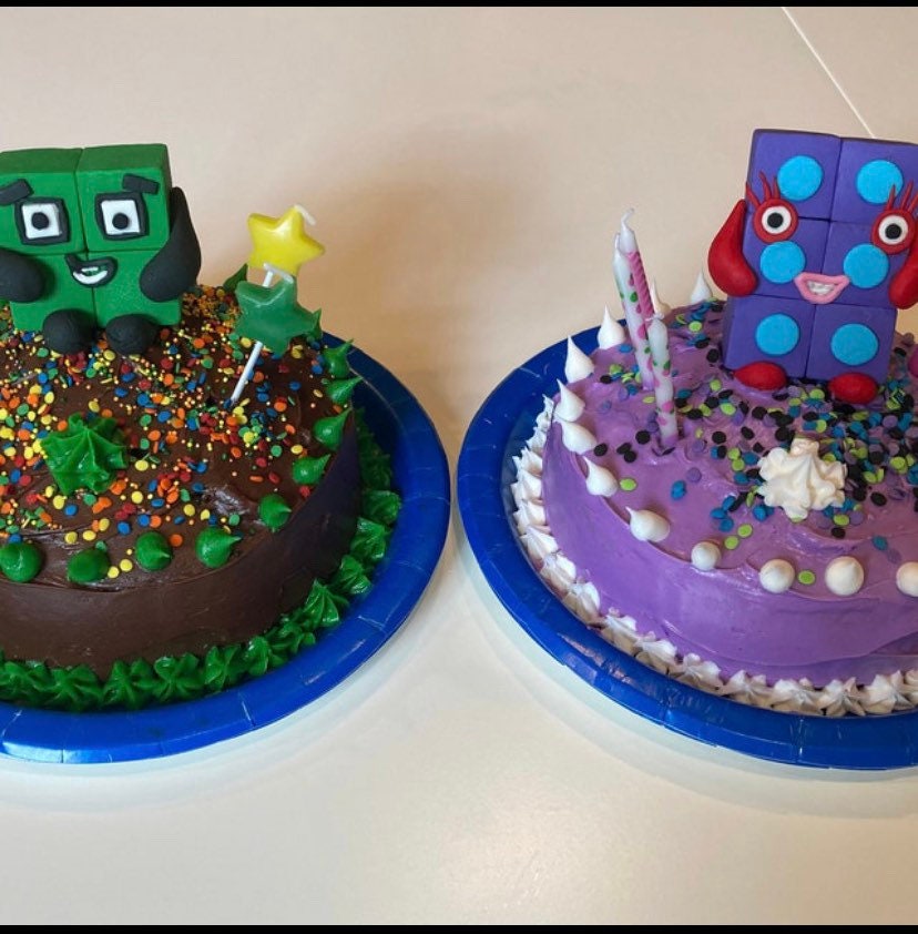 Numberblocks Edible Numberblocks Fondant Numberblocks - Etsy Australia
