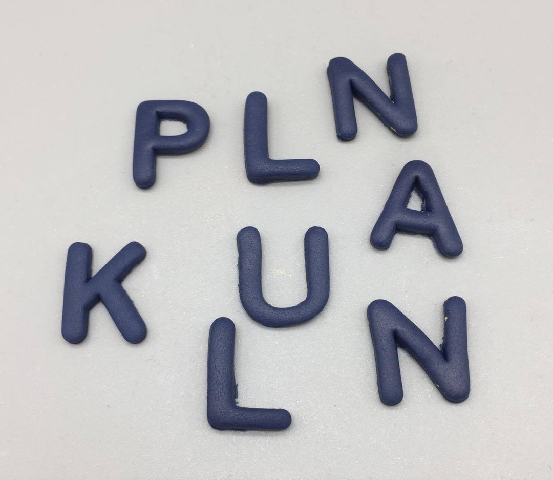 Letters, Alphabet, Fondant Letters, Cake Decoration,edible Fondant ...