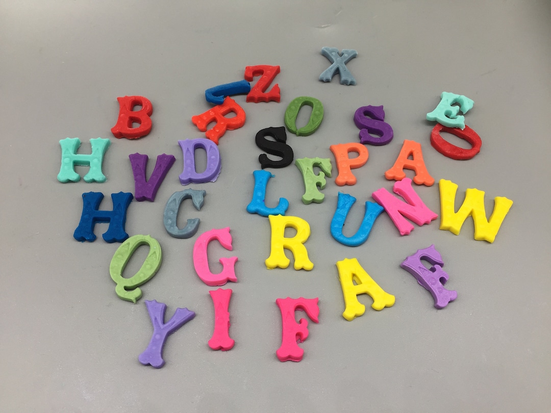 Letters, Alphabet, Fondant Letters, Cake Decoration,edible Fondant ...