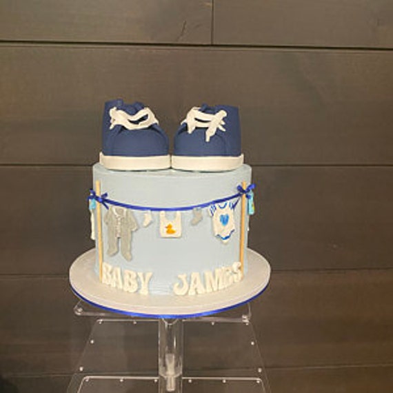 Baby Shower Clothesline Cake