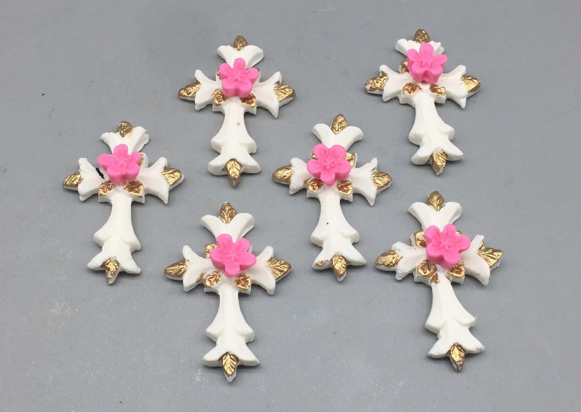 Cross for Cake and Cupcakes Made From Fondant - Etsy