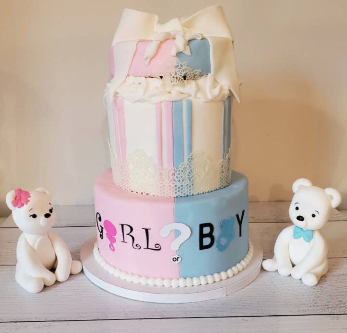 Bear Edible Cake Toppers Sugar Cake Toppers for Birthdays | Etsy