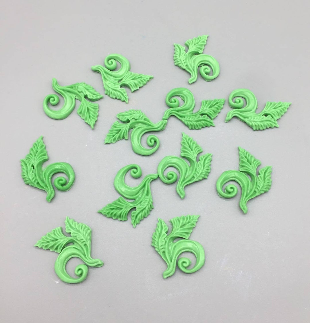 Leaves, Fondant, Edible,sugar #4 - Etsy