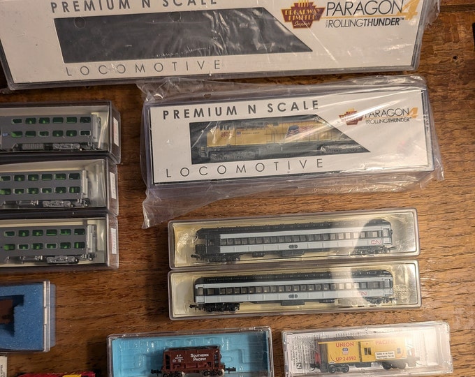 Model Railroad Unused N Scale Collection. Big Boy Broadway Limited.nce ...