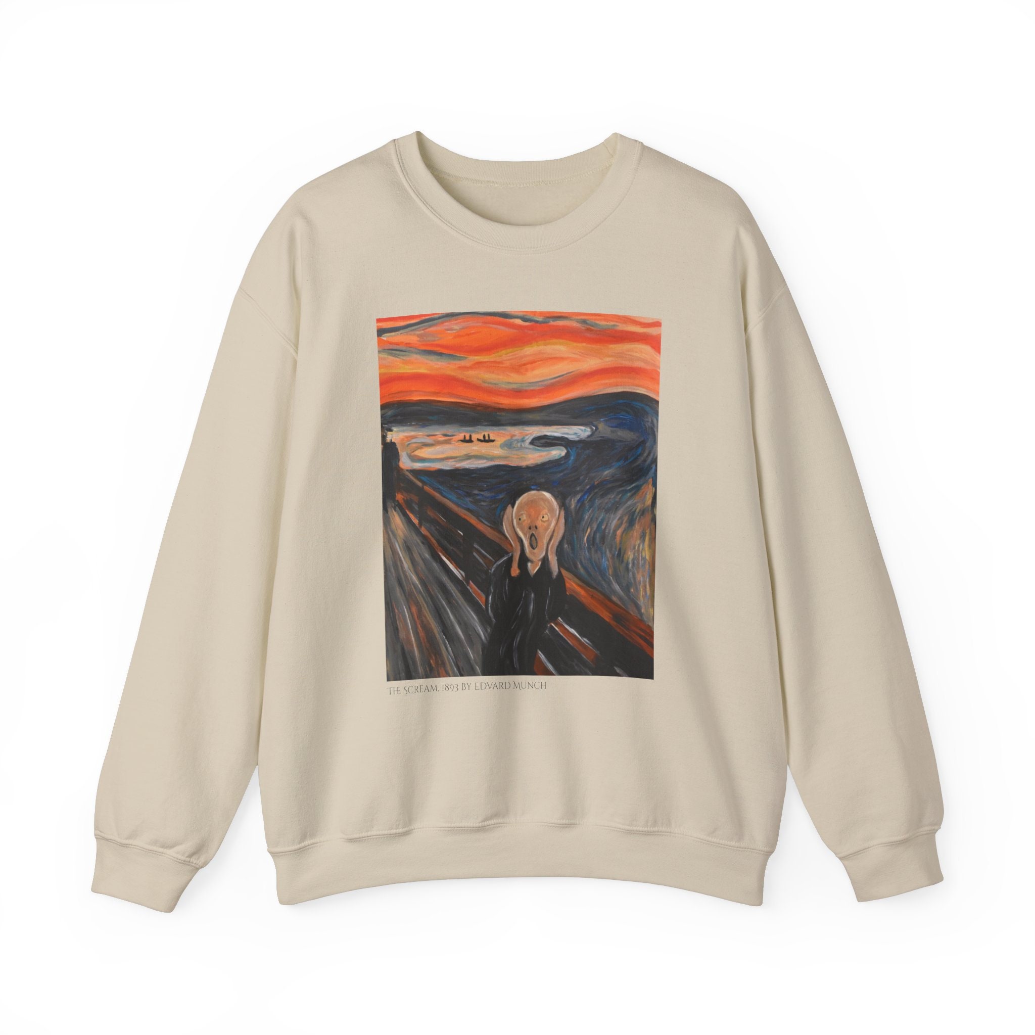 The Scream Edvard Munch Famous Painting Sweater Gift for Artist Gift ...