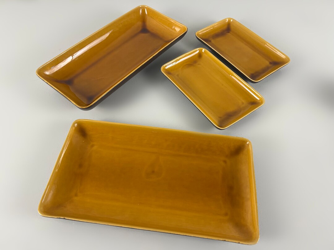 Rectangular Serving Platters From the Utrecht Tableware Series Made by ...