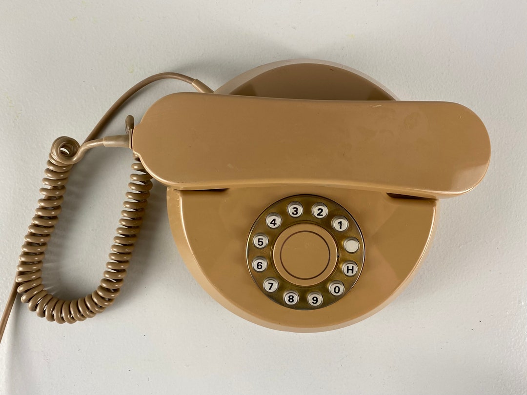 Vintage PTT Monaco Idk Rotary Dial Telephone, PTT the Netherlands ...