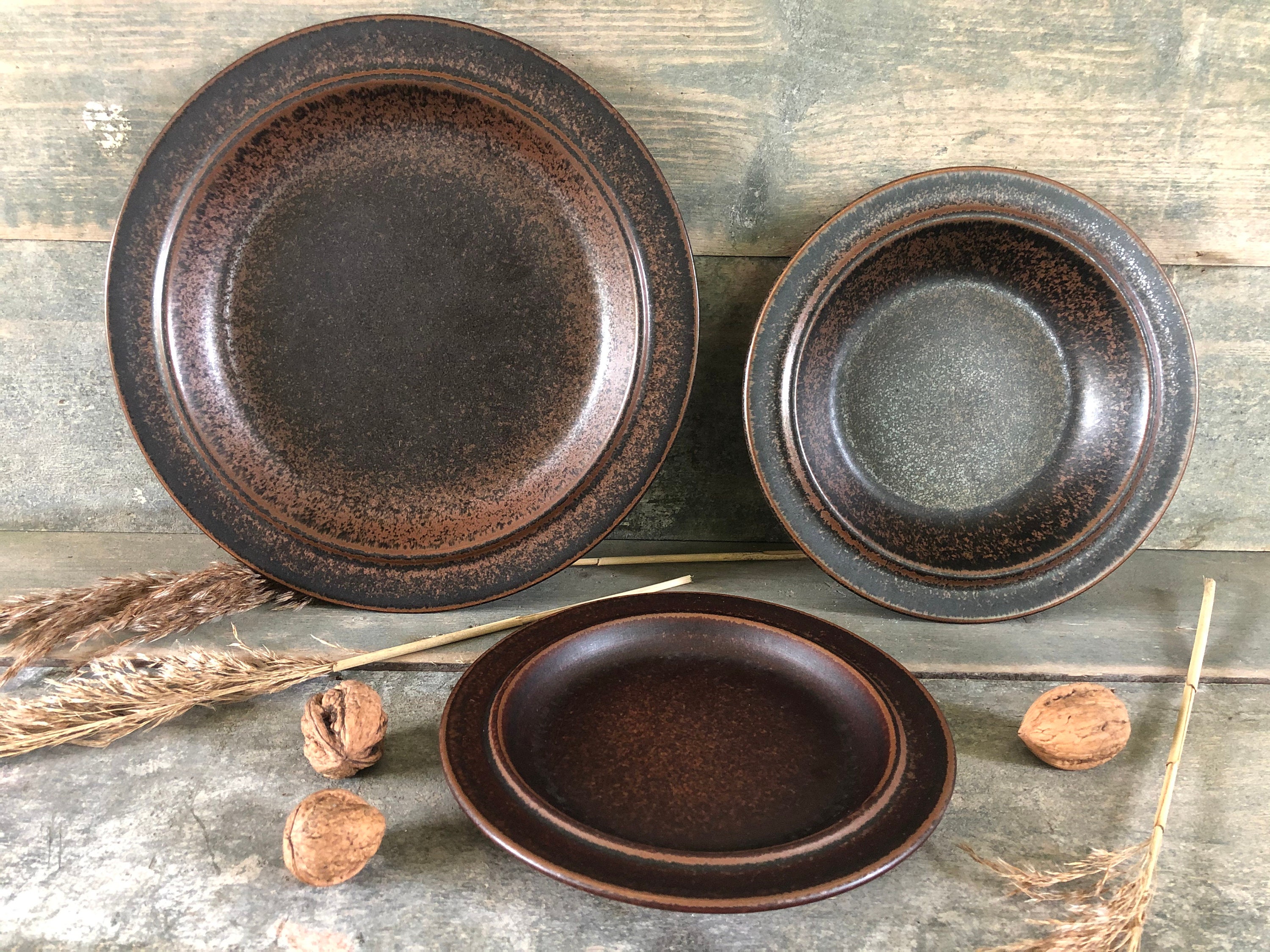 Kitchen & Dining Home & Living deep dessert plate Arabia Ruska dinner ...