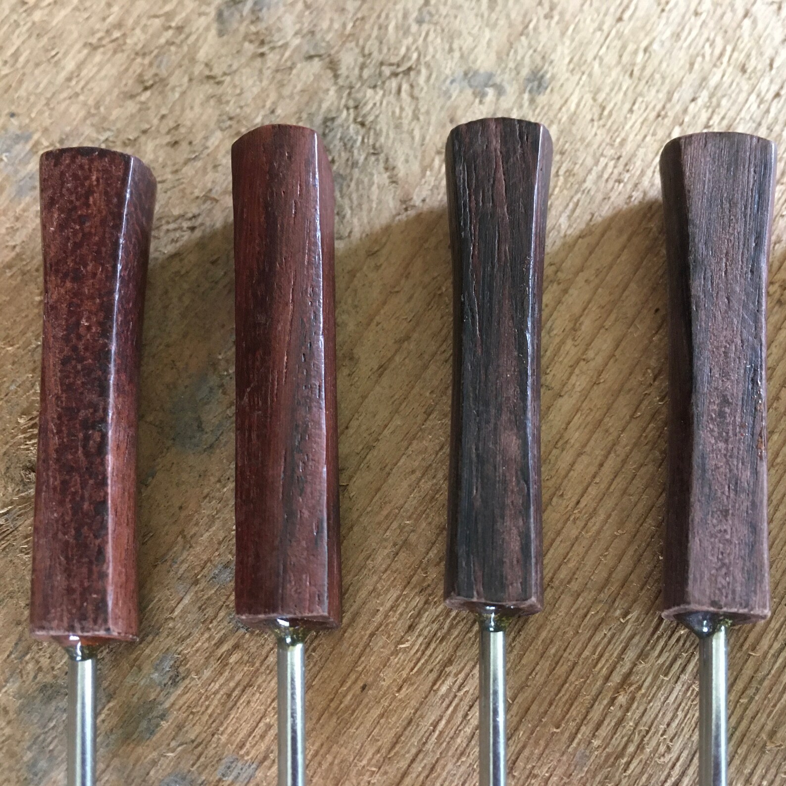 Cocktail Wood Picks Set of 10 | Picking Forks Made of Wood and ...