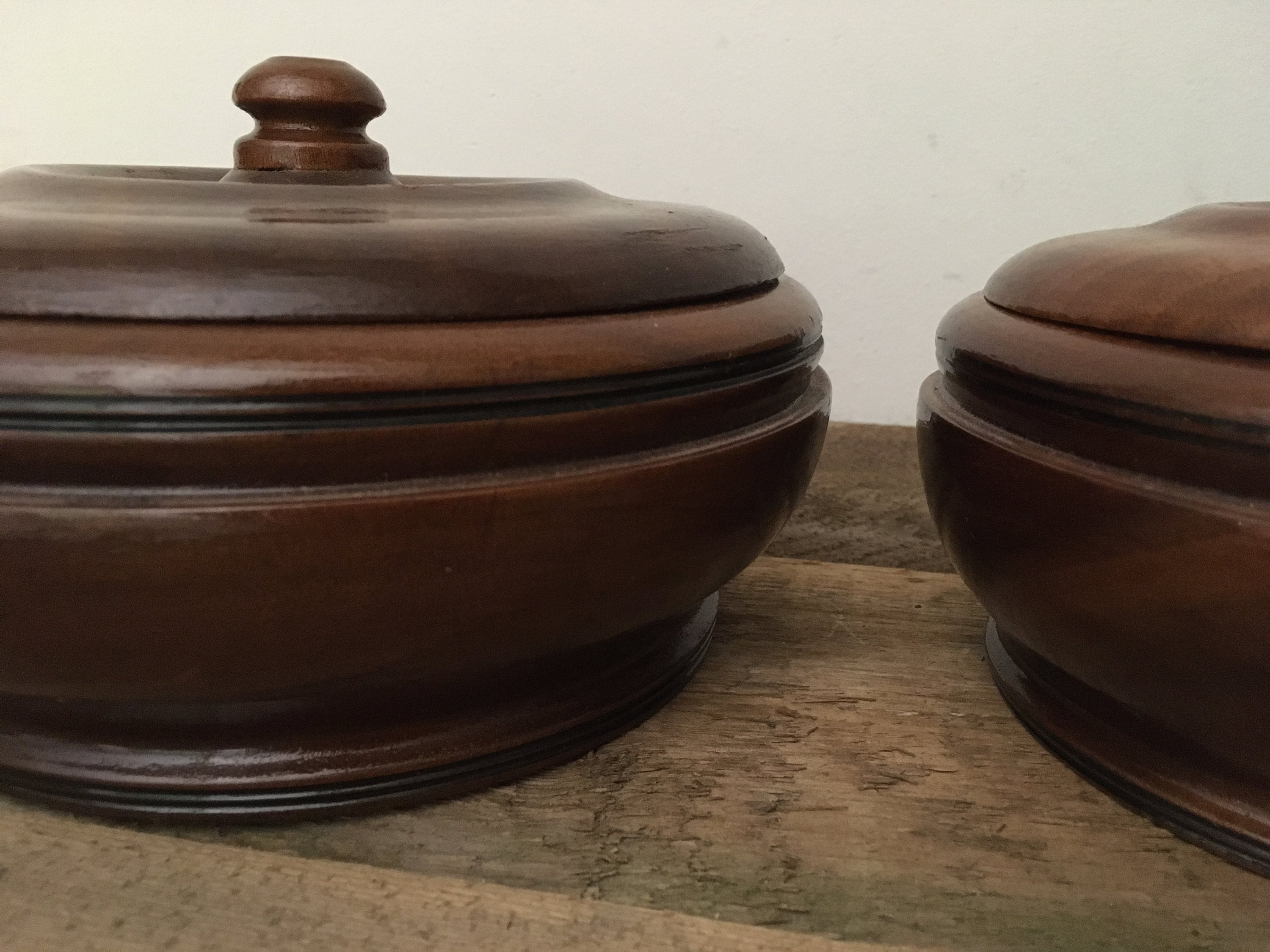 Vintage wooden candy bowl, trinket bowl, storage bowl, hand carved ...