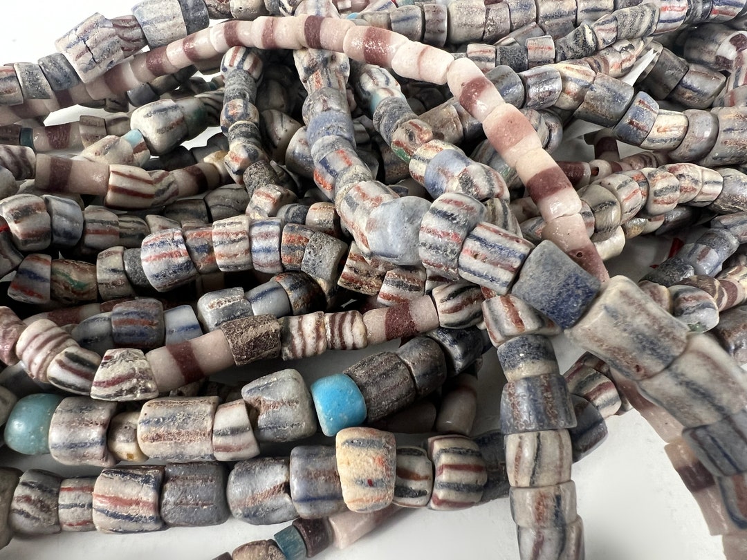 Strands of Vintage Sand Cast Beads Mix, Perhaps Antique - Etsy