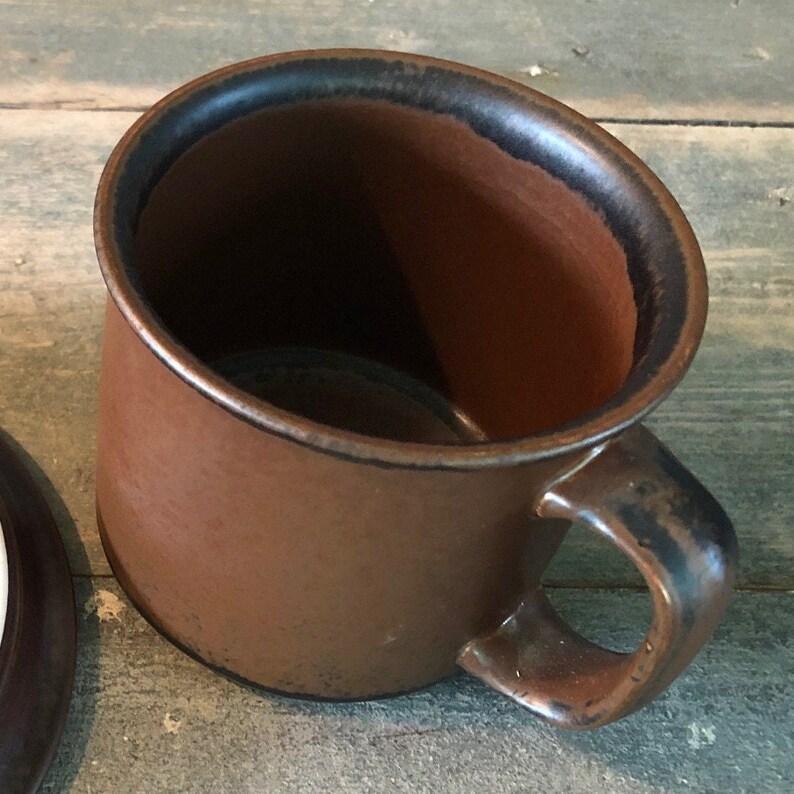 Arabia Ruska Large Mug, Beer Mug, D Handle Mug, 60's Mcm Finnish Table ...