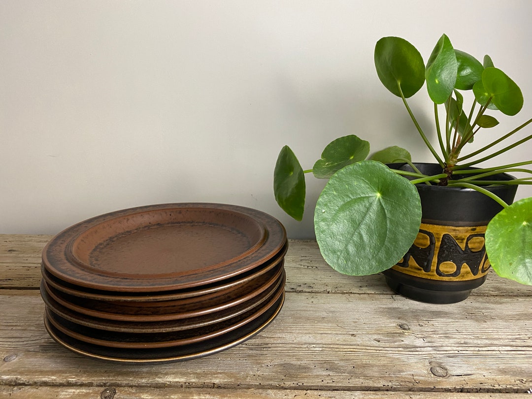 Arabia Ruska Dinner Plates, Sets of 4 or 6 Plates, Mid Century Modern ...