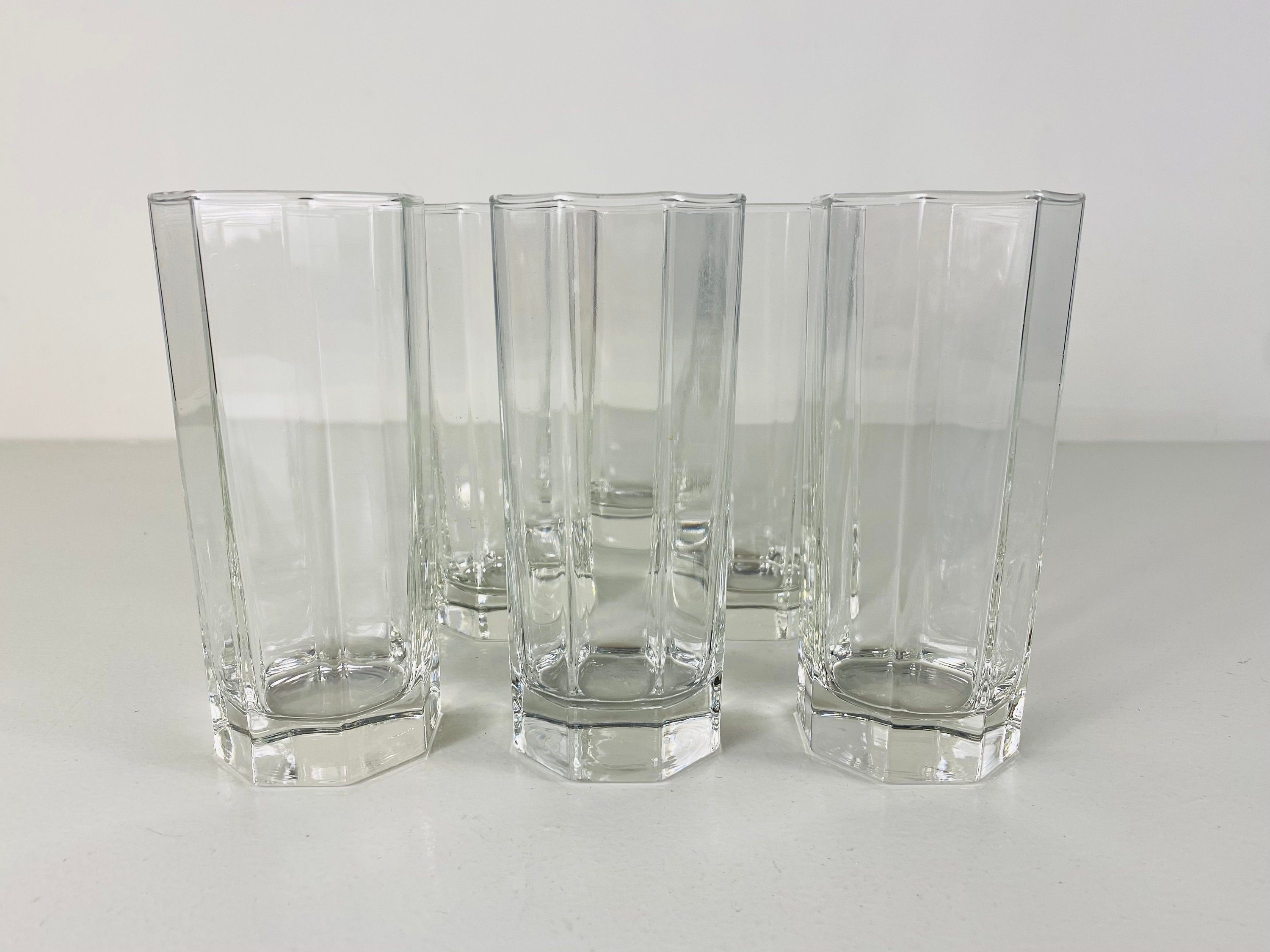 6 Luminarc Octime drinking glasses, lemonade glasses, water glasses ...