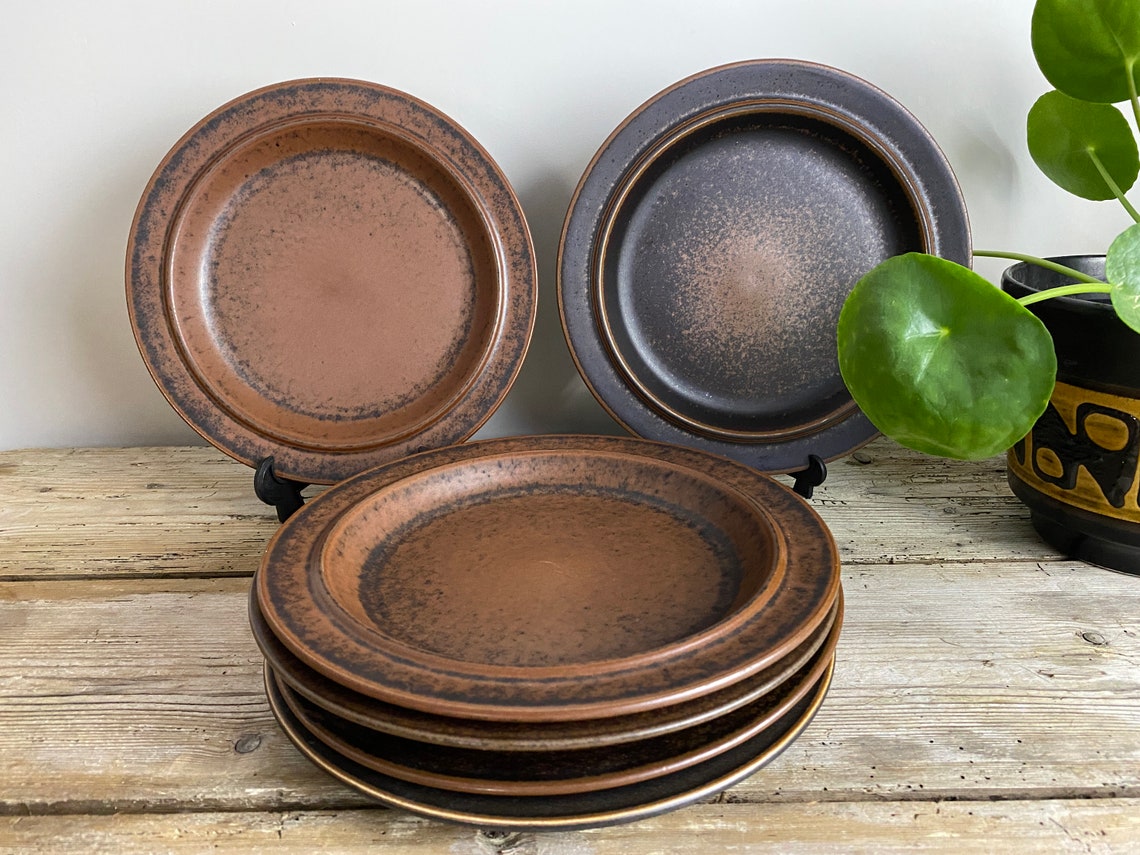 Arabia Ruska Dinner Plates Sets of 4 or 6 Plates Mid Century | Etsy