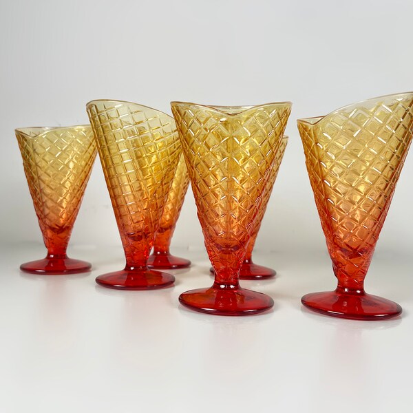 Red Ice Cream Cup - Etsy