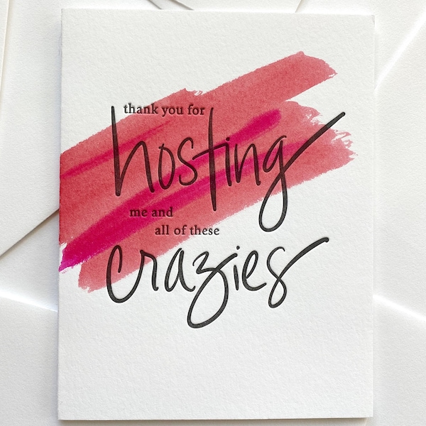 Thank You Cards Hosting - Etsy