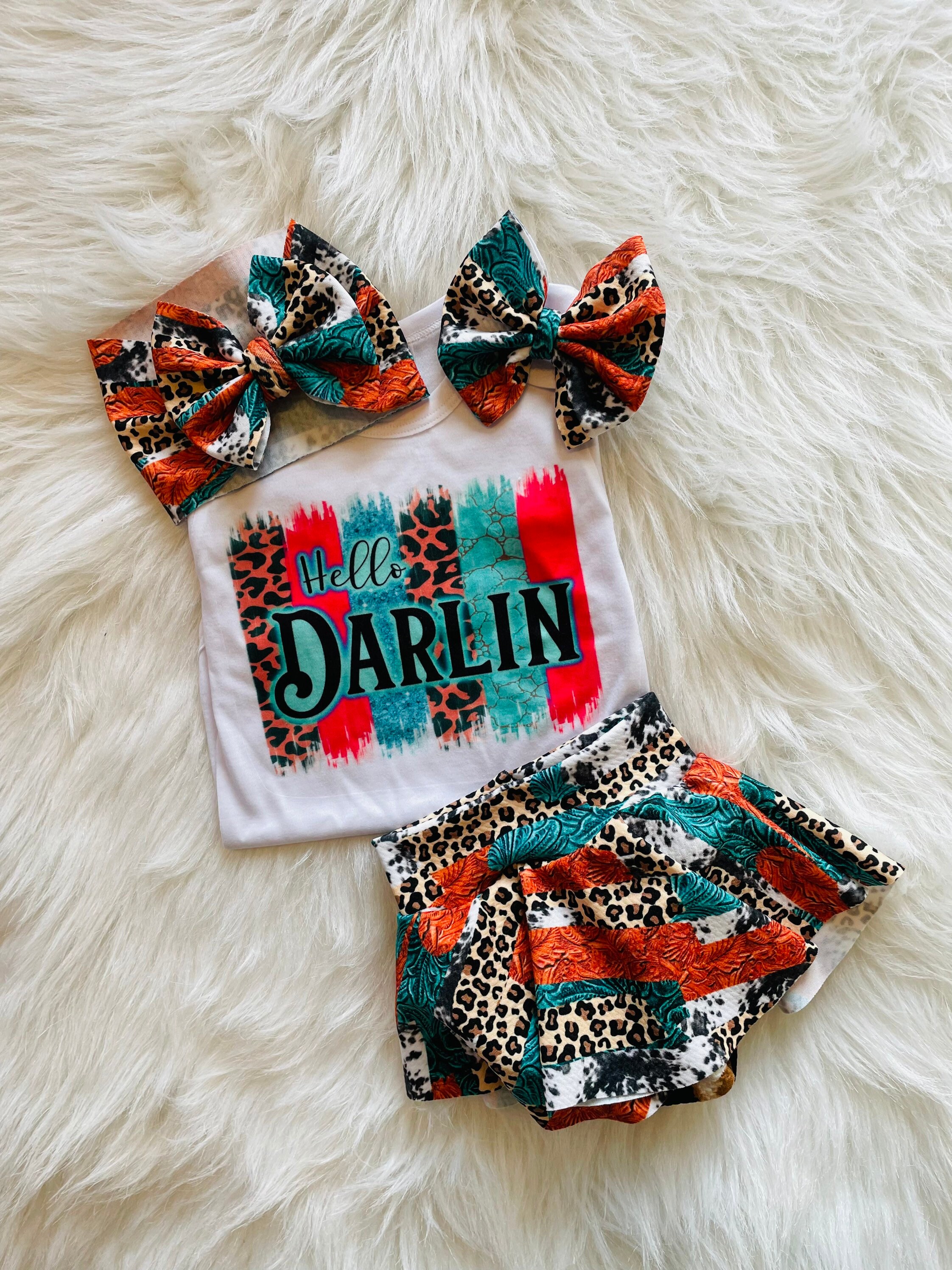 Western Baby Outfit/western Toddler Outfit/skirted - Etsy