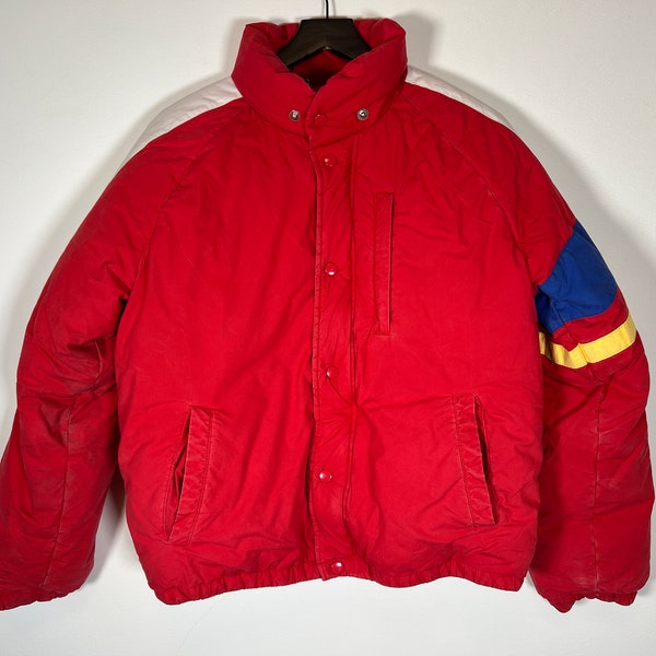 Vintage 80s Puffer Jacket - Etsy