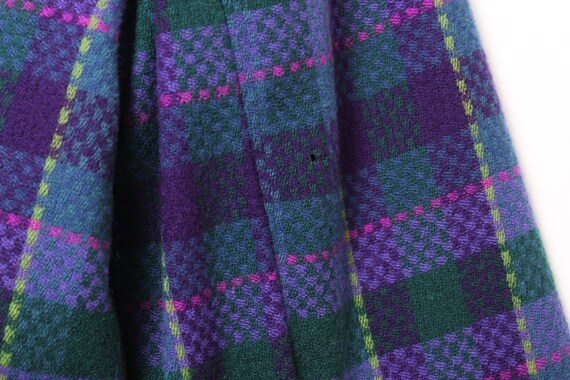 Vintage USA Made Pendleton 100% Virgin Wool Purple Pl… - Gem