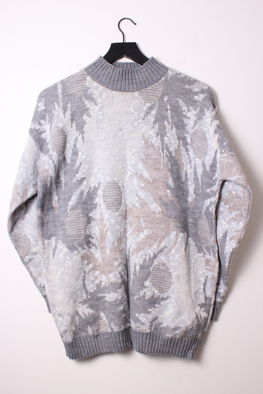 Vintage 80s USA Made Kenneth Too! Knit Sweater - Etsy