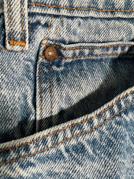 Vintage 1992 Distressed Levi’s Light Stone Wash Coppe… - Gem