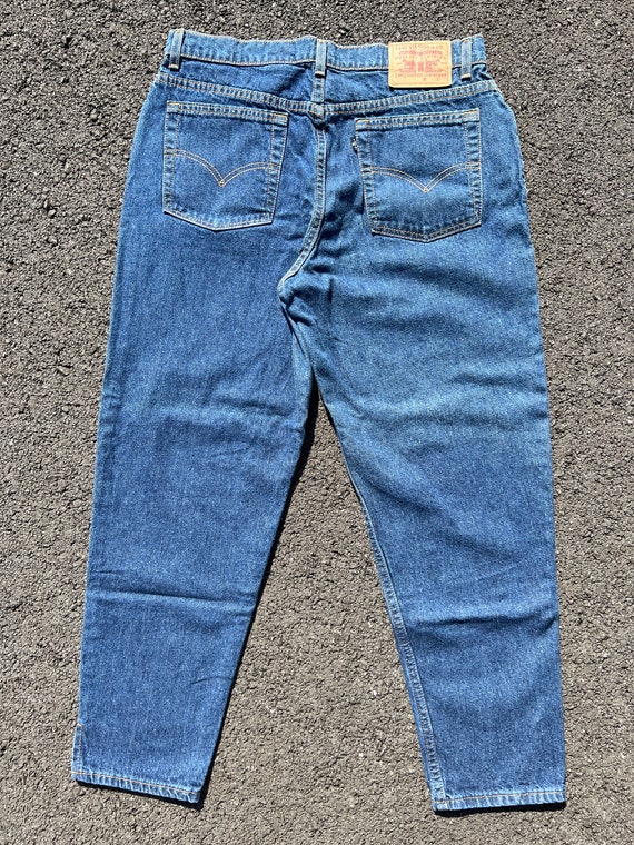 Rare Vintage 1998 USA Made Levis Black Tab Capri High… - Gem