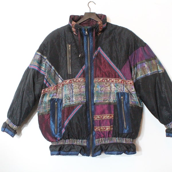 Vintage 80s Puffer Jacket - Etsy