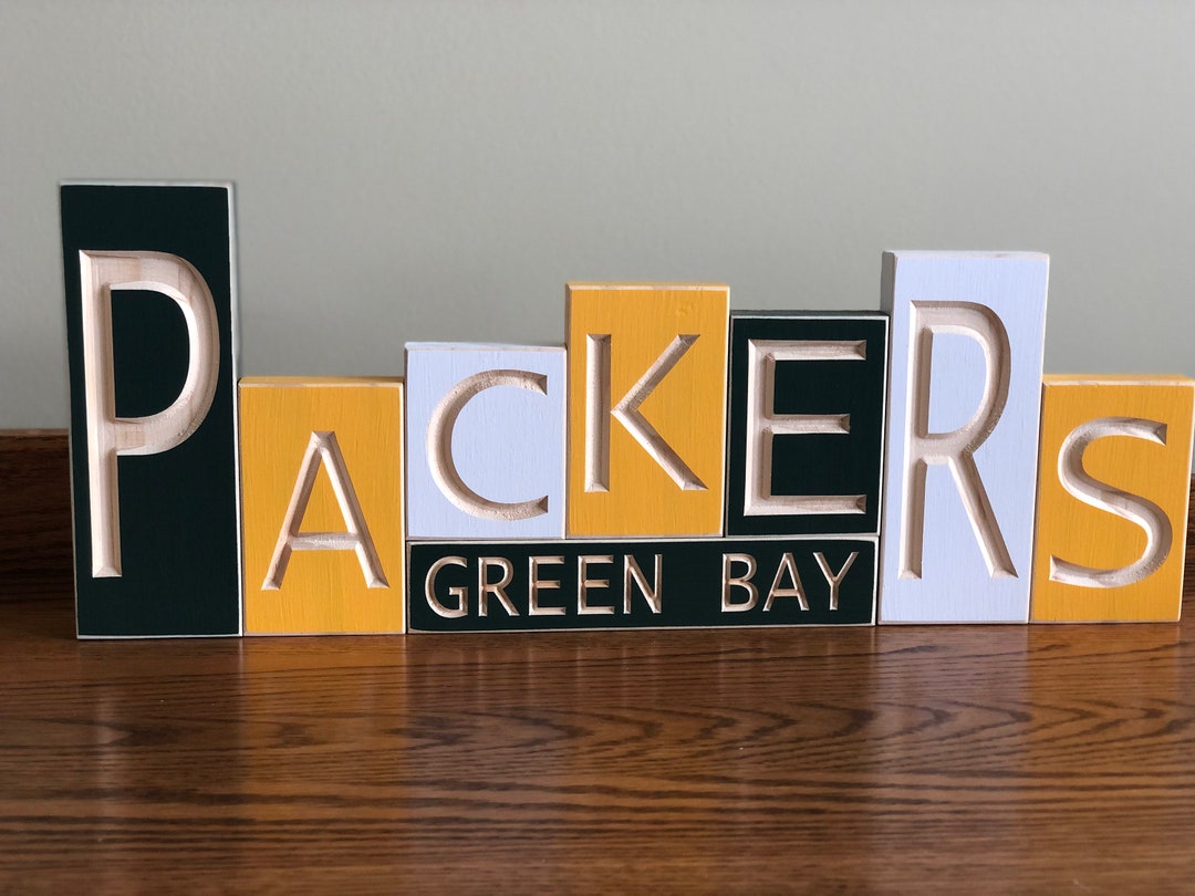 Green Bay Packers Wooden Sign for Wall or Table Top - Etsy