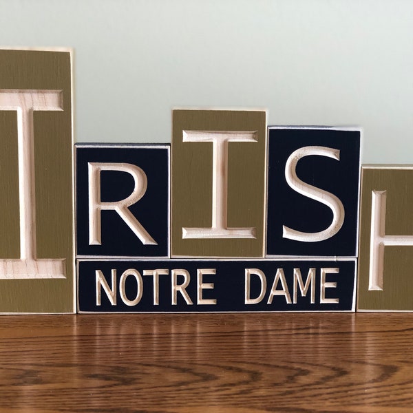 Notre Dame Sign - Etsy